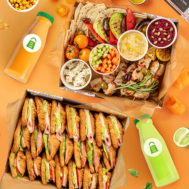 Сет фудбоксов на пикник