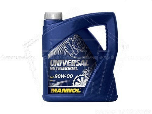 Масло mannol трансмиссионное 80w-90 universal gl-4 (4л) универсальное