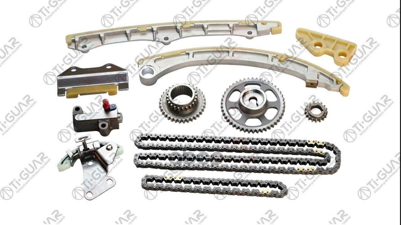 Ремкомплект ГРМ /TI-GUAR для Honda Accord Civic CR-V Stepwgn Stream 2000- K20A; L=170; TG-ETK-060; TKHA022 TK0016 77B0255FK T.