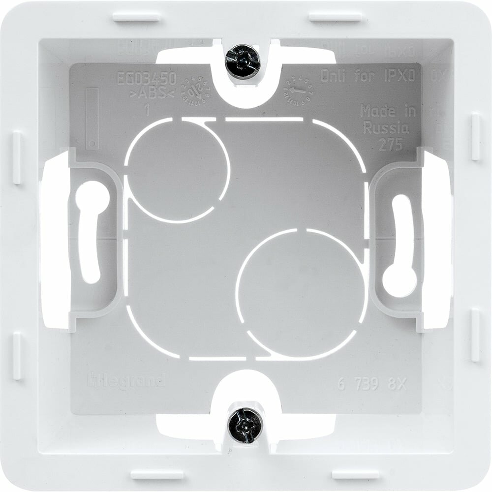 Коробка накладного монтажа Legrand INSPIRIA