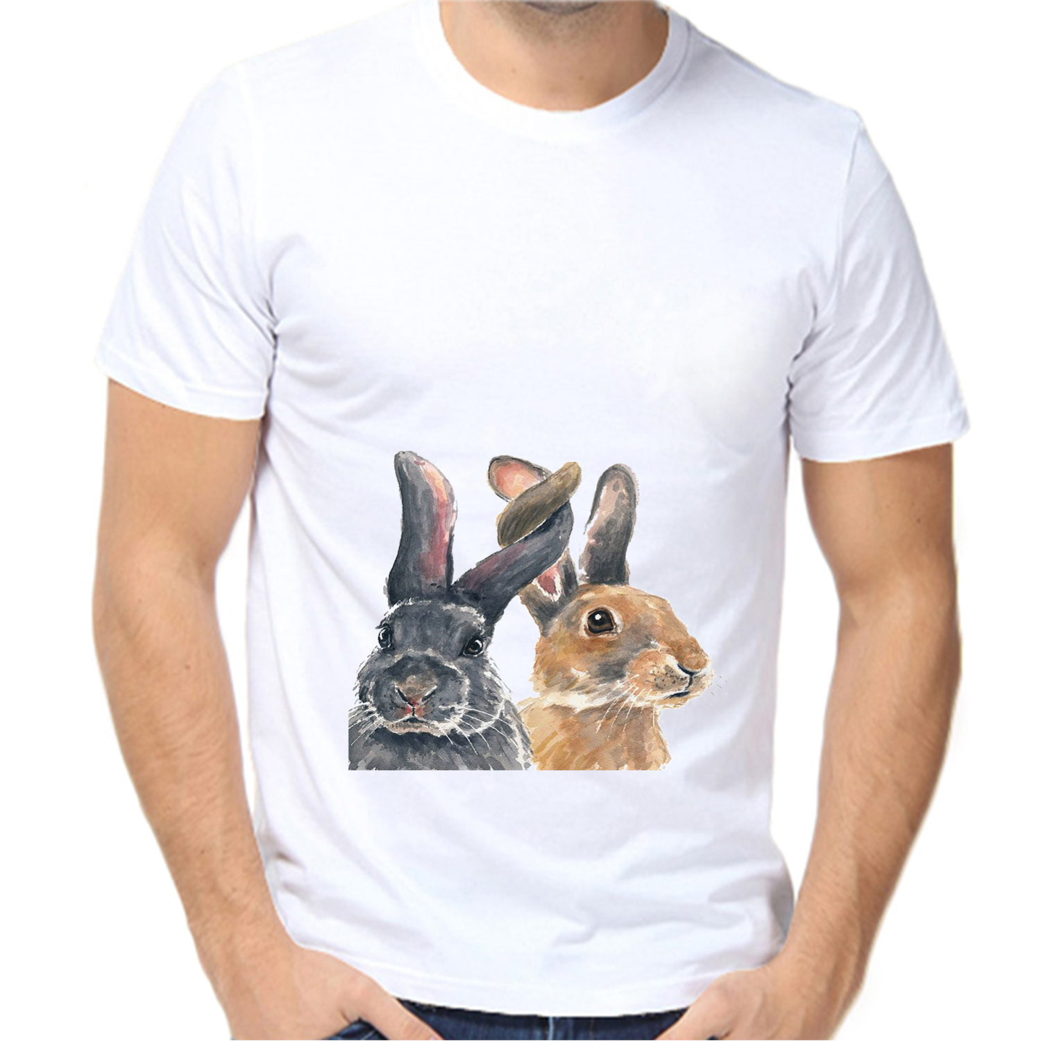 Футболка заяц 6