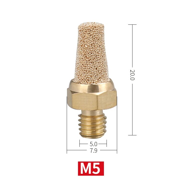 Пневматический глушитель BSL M5, Цвет: B-M5