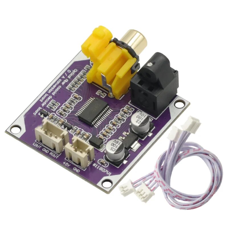 Цифровой аудио декодер DAC 24 бит 192 кГц