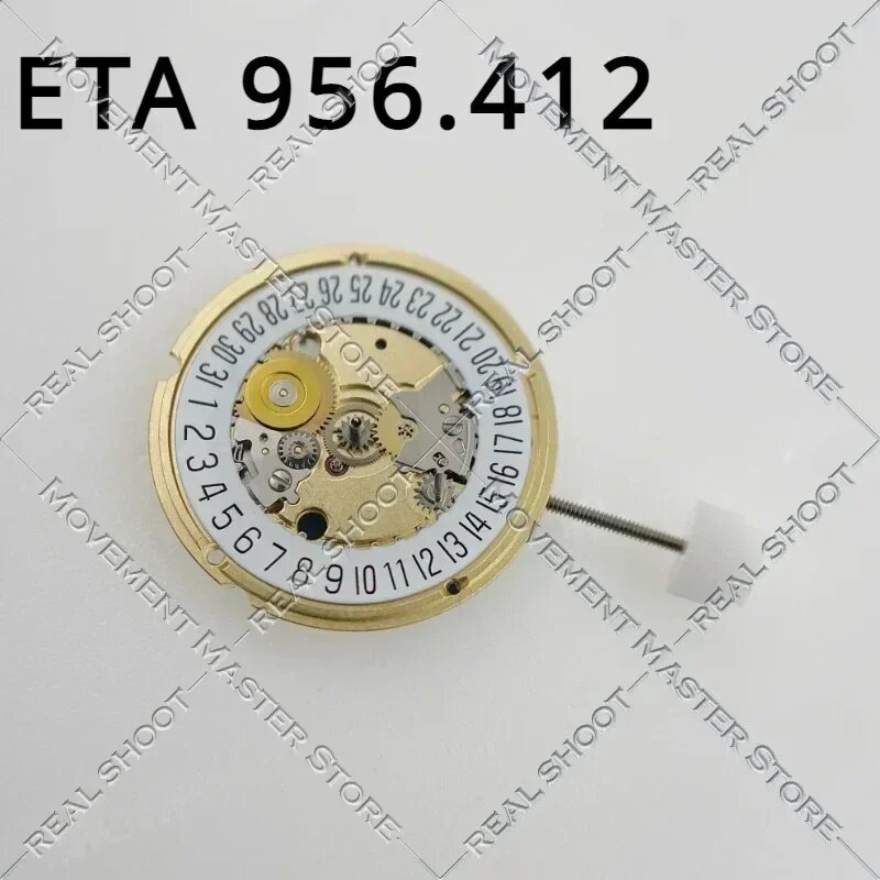 Оригинальный швейцарский механизм ETA 956.412 для часов Date At 3