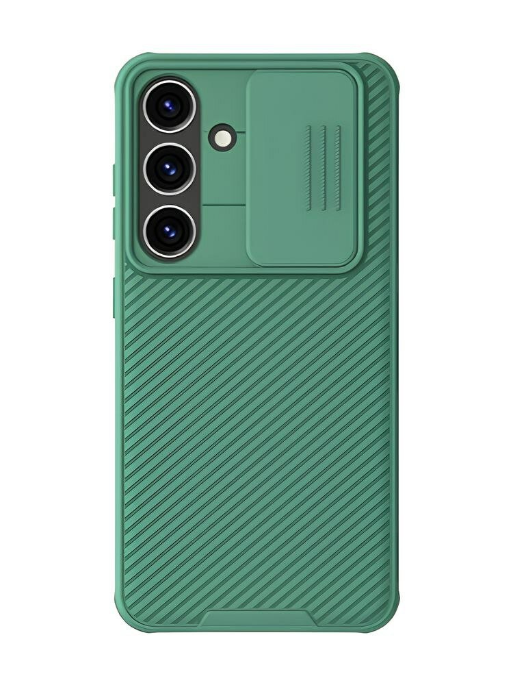 Чехол Nillkin для Samsung Galaxy S24 Plus противоударный, зеленый