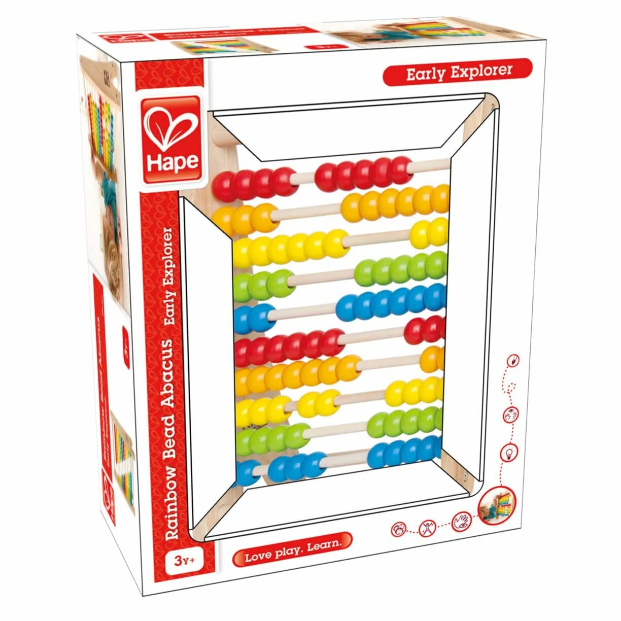 Набор игровой HAPE Радужные Счеты