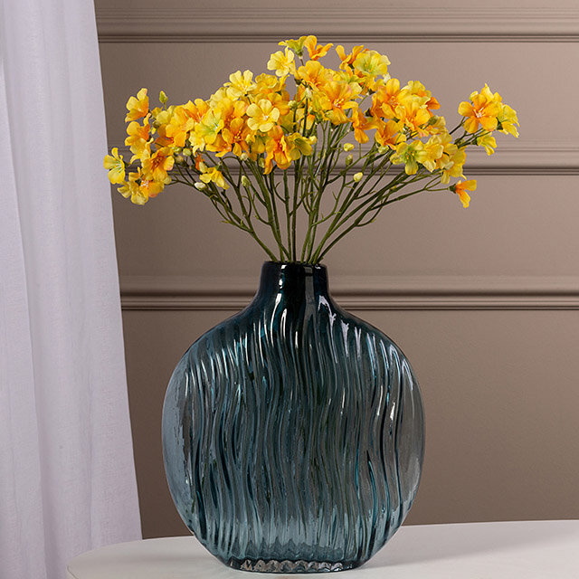 Искусственная ветка Оксалис - Serene Happiness 55 см желтая, EDG, 215662-20