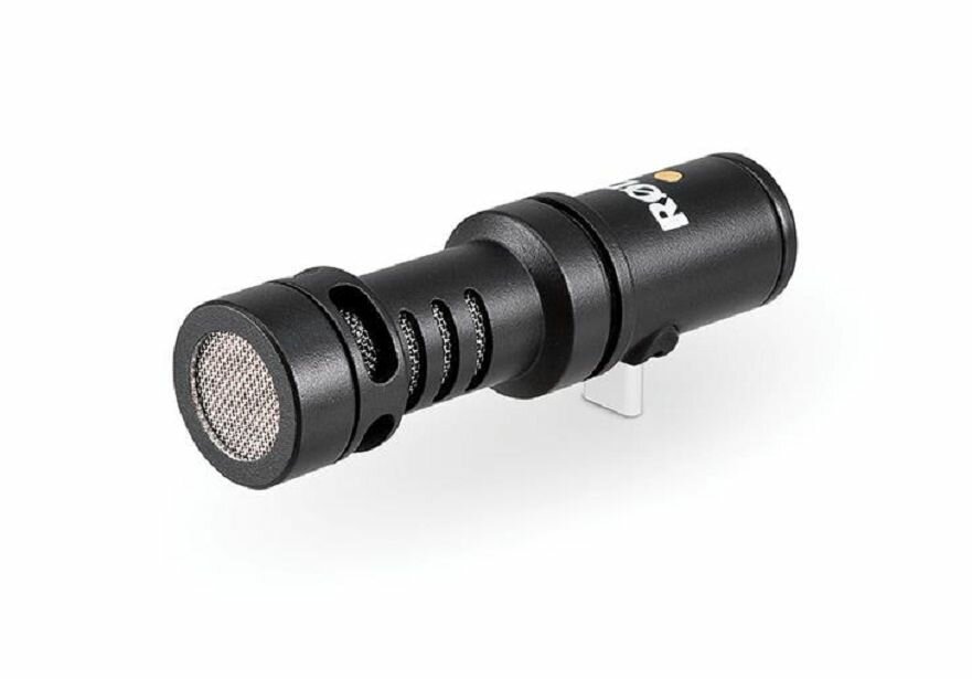 RODE VideoMic ME-C компактный кардиоидный микрофон для смартофонов c USB-C с выходом на наушники mini-Jack 3,5мм.