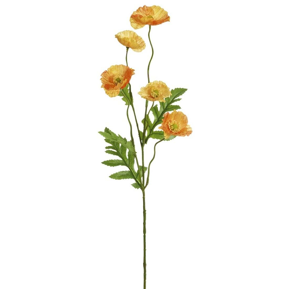 Цветок декоративный "Мак" #204426-302 Fiebiger Floristik 64 см