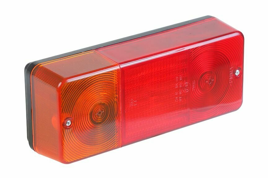 Фонарь задний 12В пластмассовый корпус (аналог 7303.3716) многофункциональный нового образца (тракторы)