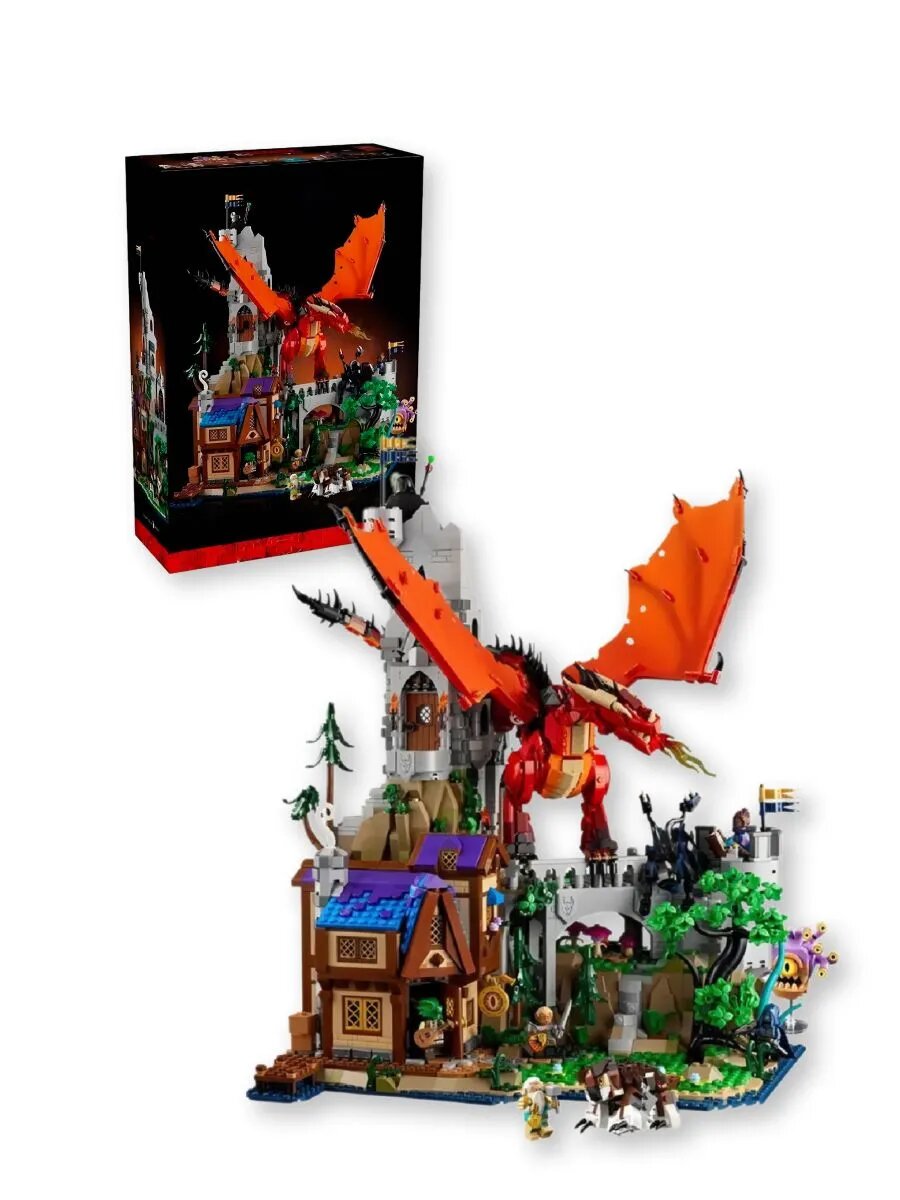 Пoдземелья и дрaконы конструктор Cкaзка Краcногo Дракoнa