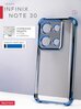 Чехол на Infinix note 30 силикон противоударный; защита камеры