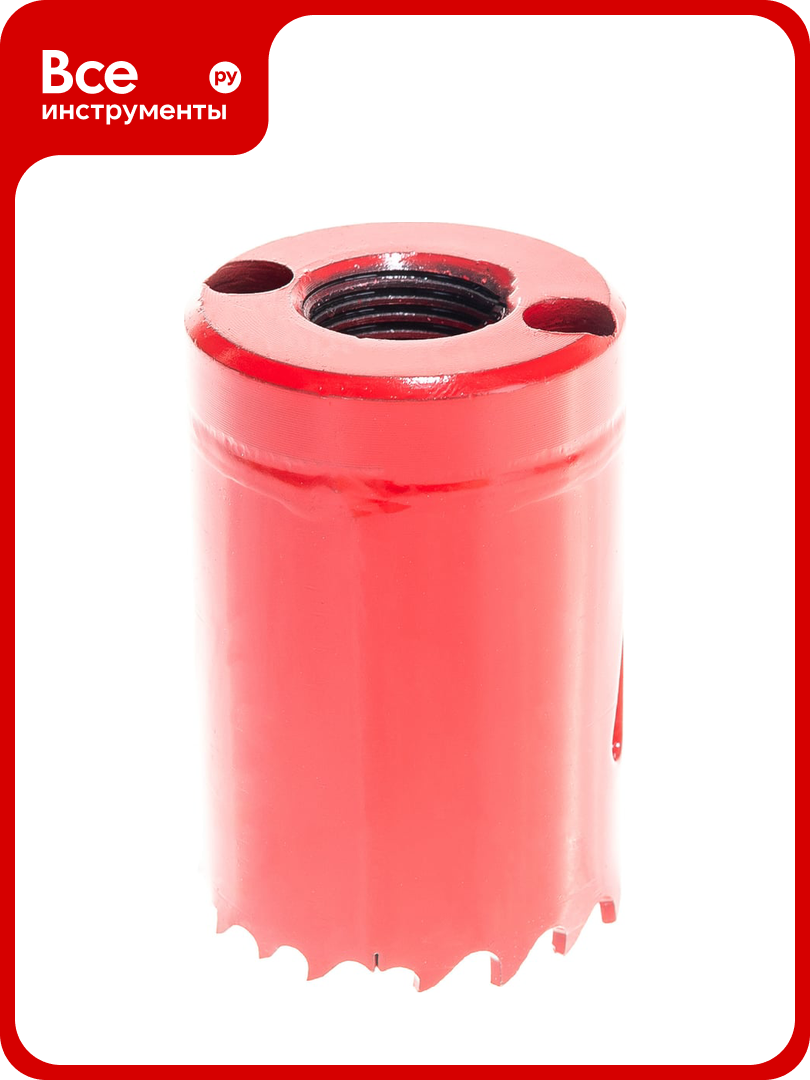 Коронка BIMETAL 35 мм Matrix 72435 для прокладки электрических сетей универсальная конструкция для дерева и металла