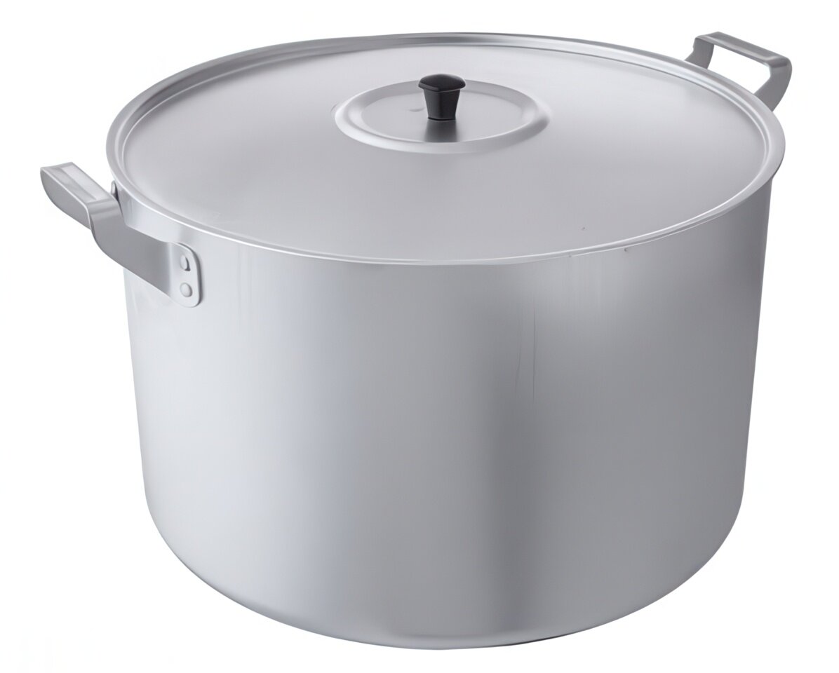 Кастрюля из алюминия 6,0 литров Scovo 22 см, подходит для мытья в посудомоечной машине