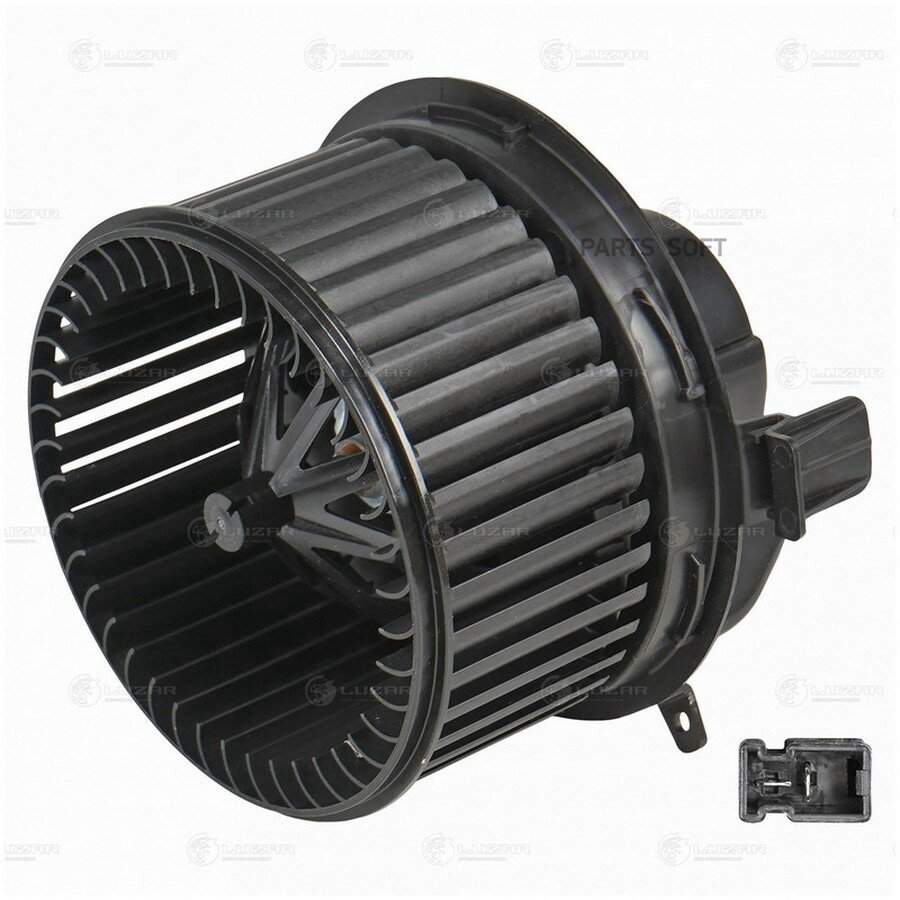 Э/вентилятор отоп. для а/м Geely Atlas (18-) (LFh 3002) от официального дистрибьютора, LUZAR, артикул LFH3002