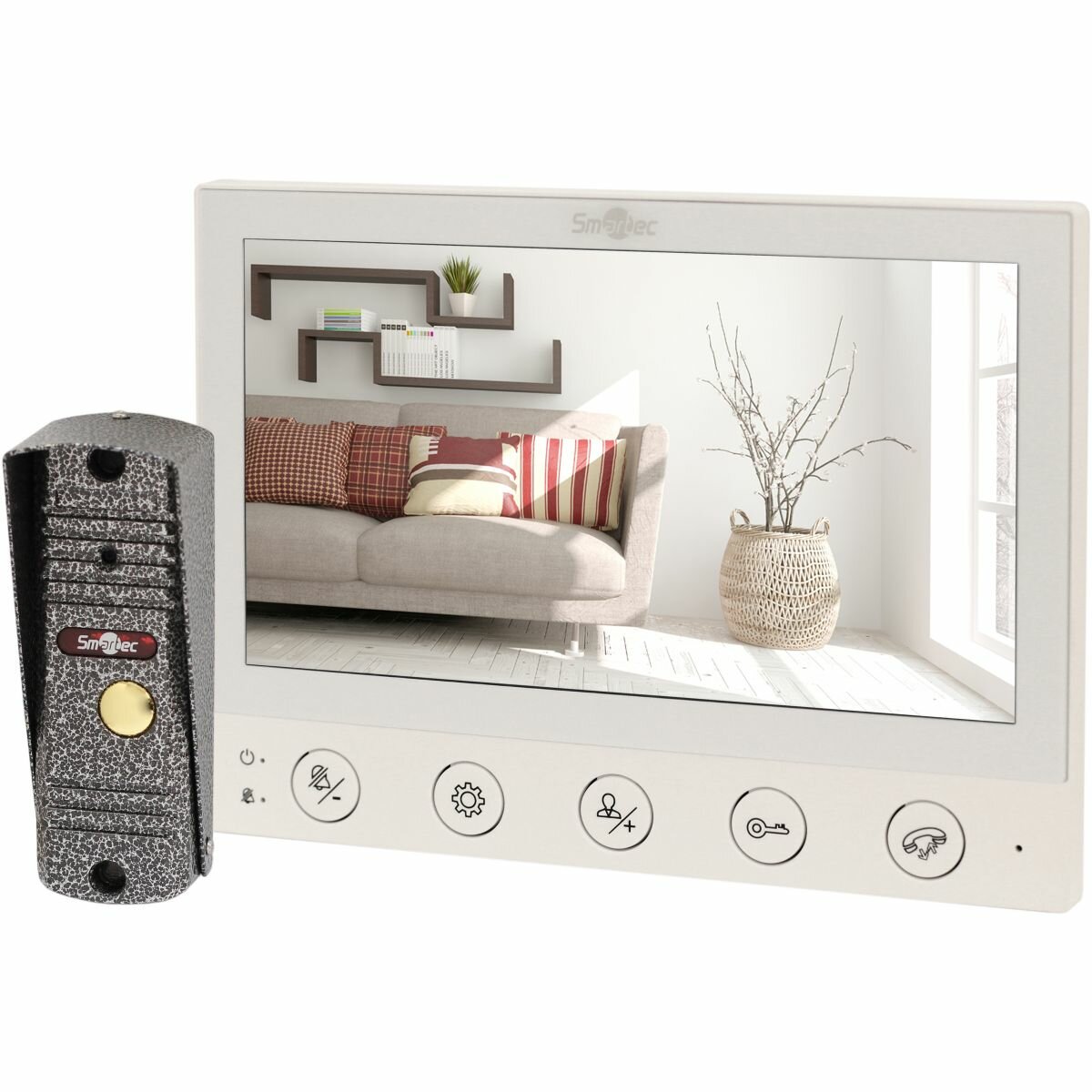 Smartec ST-MS607HS-WT Комплект видеодомофона