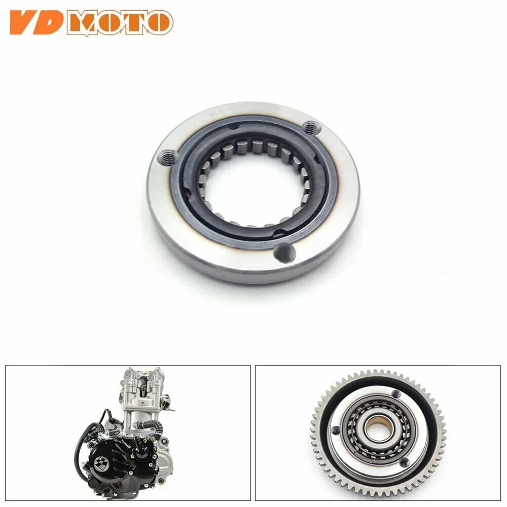 Обгонная муфта усиленная для двигателей ZS166 ZS167 ZS169 ZS170 ZS172 ZS174 CBS300 NB300 CB250R