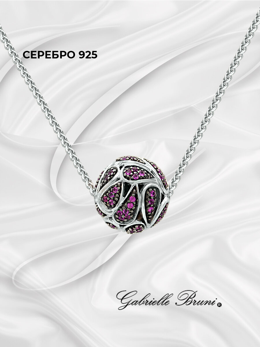 Колье, серебро, 925 проба