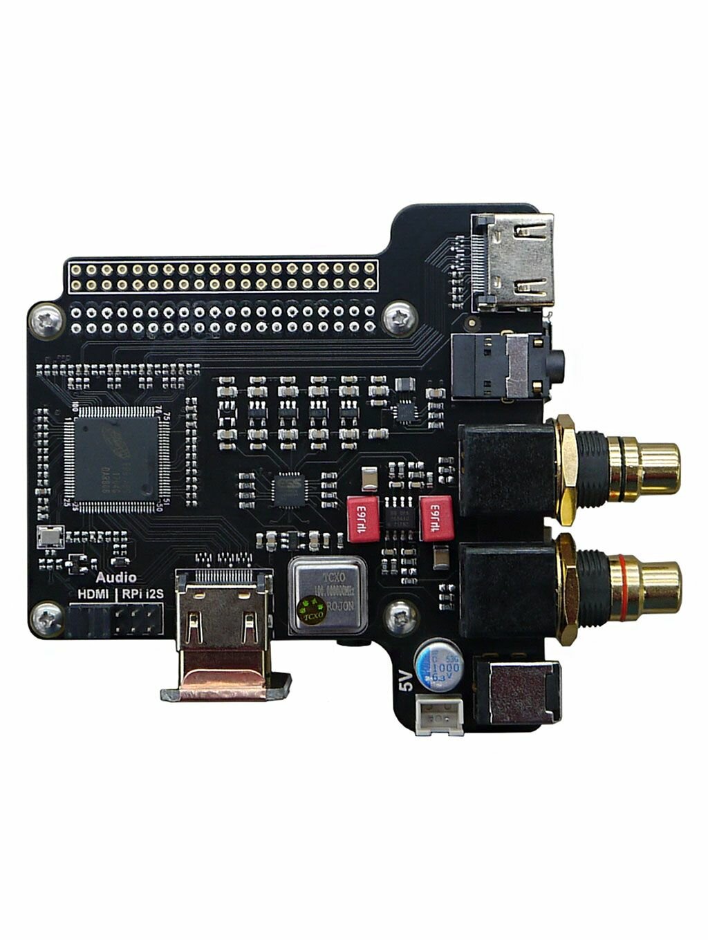 SupTronics X4000 — Hi-Fi звуковая карта с ЦАП ES9018K2M для Raspberry Pi