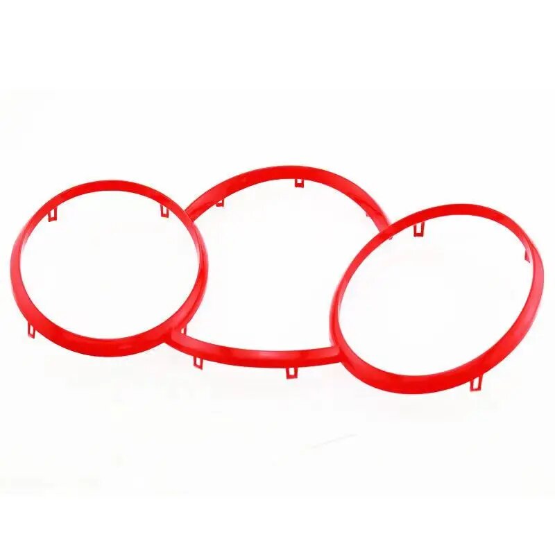 Автомобильная ABS накладка на приборную панель, блестящая наклейка, декоративное кольцо на Red