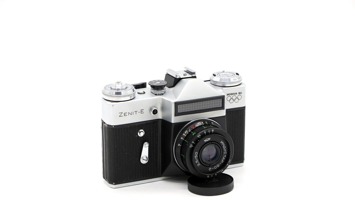 Камера Зенит Е Москва-1980 + Индустар 50-2