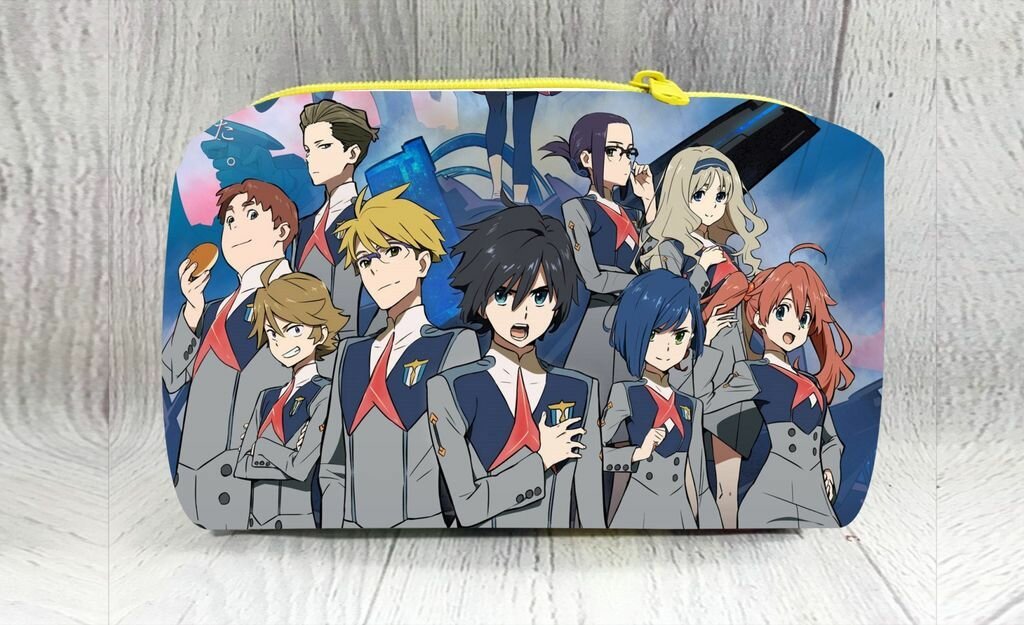 Пенал мягкий Любимый во Франксе, Darling in the Franxx №3