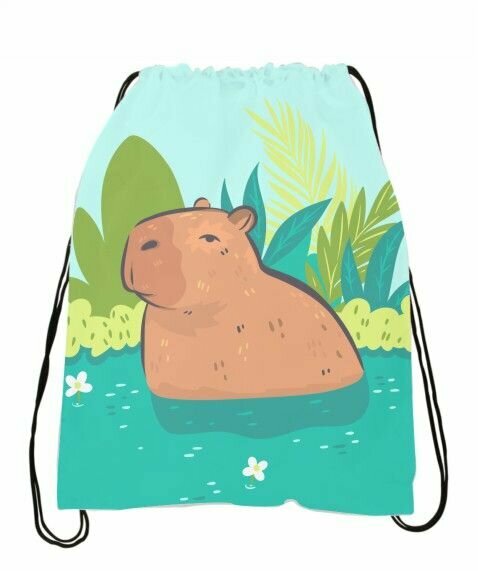 Сумка-мешок MIGOM Капибара, Capybara - 0012