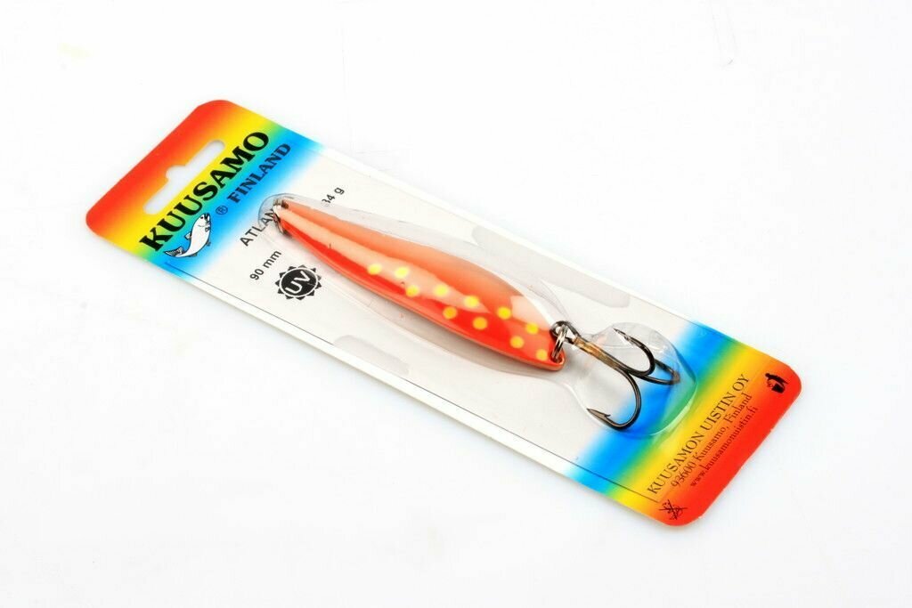 Блесна Kuusamo Atlantti 90/25 FYe/FR/C-C, UV