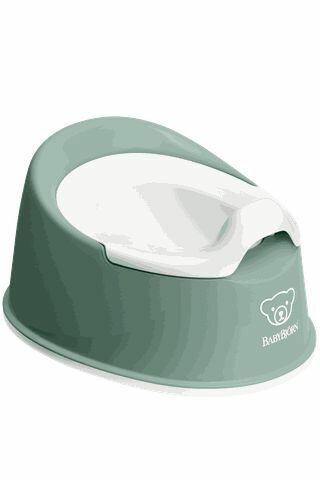 Горшок BabyBjorn Smart Potty Deep Green/White