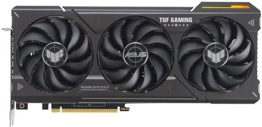 ASUS Видеокарта ASUS GeForce RTX 4070 TUF-RTX4070-O12G-GAMING (GeForce RTX 4070, 12ГБ GDDR6X, HDMI, 3xDP) (PCI-E) (ret)
