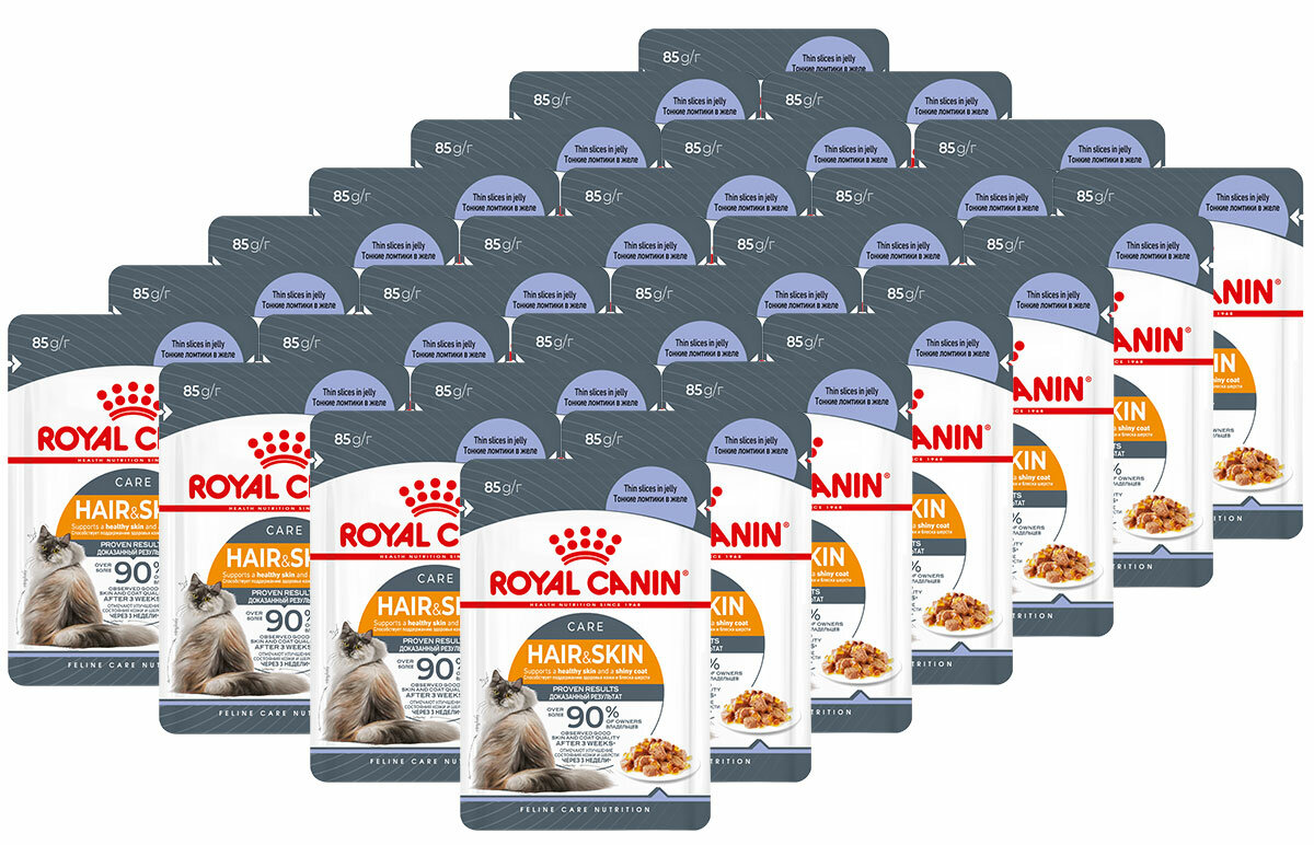 Корм влажный Royal Canin Kitten для котят в соусе пауч, 85 г х 28 шт