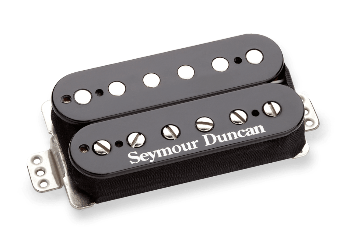 Звукосниматель Seymour Duncan Distortion TB-6, хамбакер, бриджевый, F-Spaced, чёрный