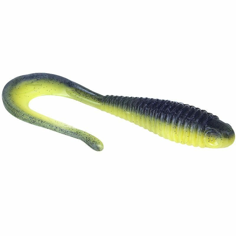 Твистер NORSTREAM Tricky Tail 9" цв. 04 Blue-Yellow