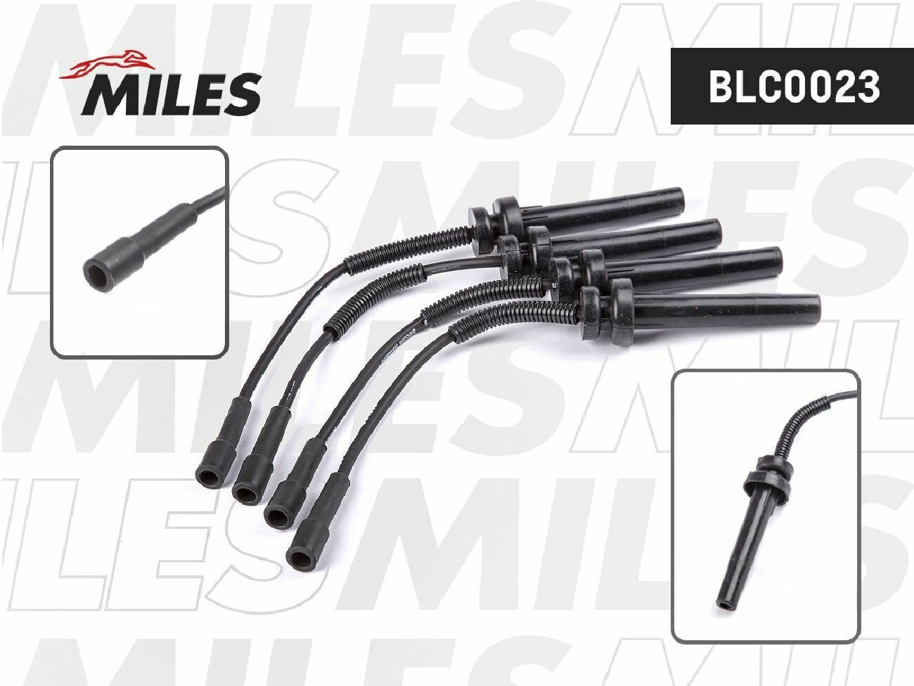 Высоковольтные провода зажигания ГАЗ/CHRYSLER 2.4, MILES BLC0023