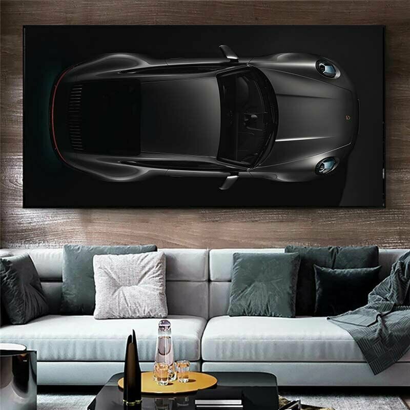 Картина на стену для интерьера от бренда Pechat Vip из категории Porshe 55х110 см.
