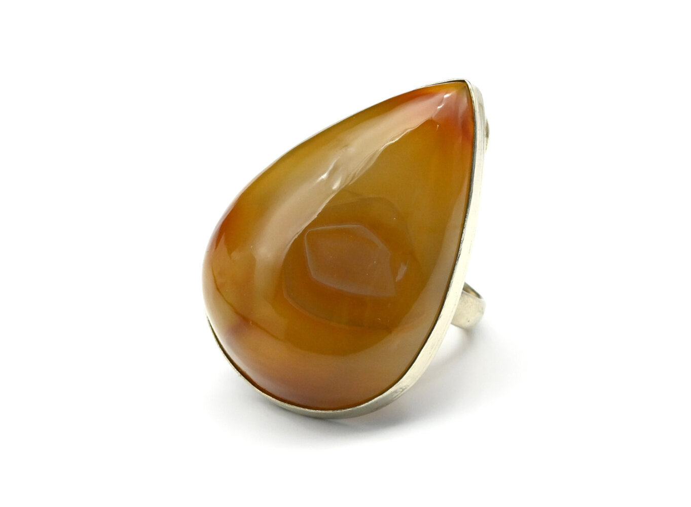 Кольцо, агат