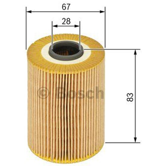 Фильтр масляный Bosch F026407071 (P 7071)