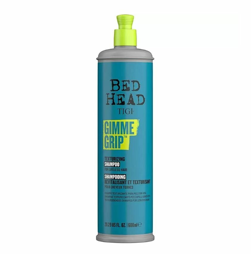 TIGI BED HEAD Gimme Grip Shampoo - Текстурирующий шампунь, 600 мл