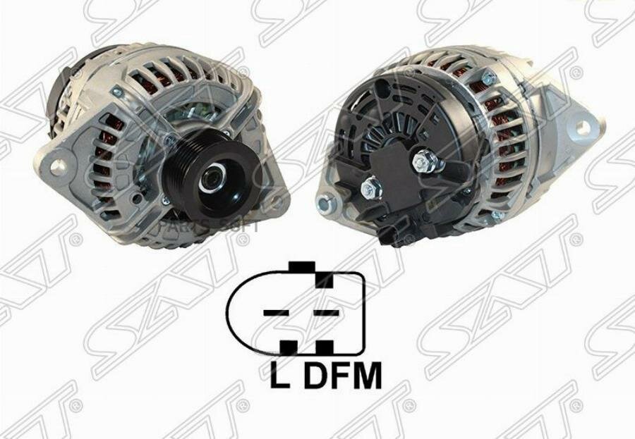 Генератор FIAT DUCATO 2## 02- 14V 140A SAT ST-504009978 | цена за 1 шт