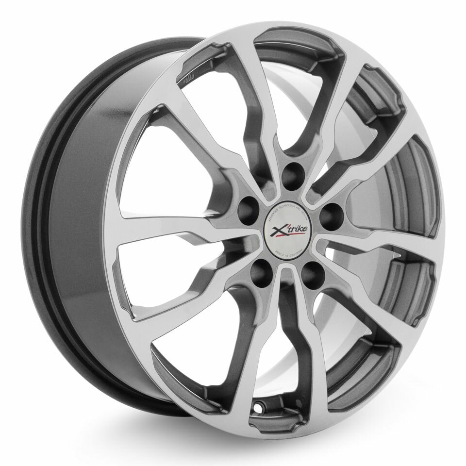 Диск литой X'trike X-117 6,5\R16 5*114,3 ET35 d67,1 HSB/FP [28096] Fb max 615 kg легкосплавный