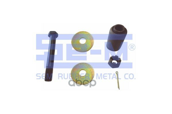 Р/к пальца полурессоры! (мр) задн. болт,2шайб, с/бл, шплинт, гайка M30x3.5/225Scania Se-M арт. 10797