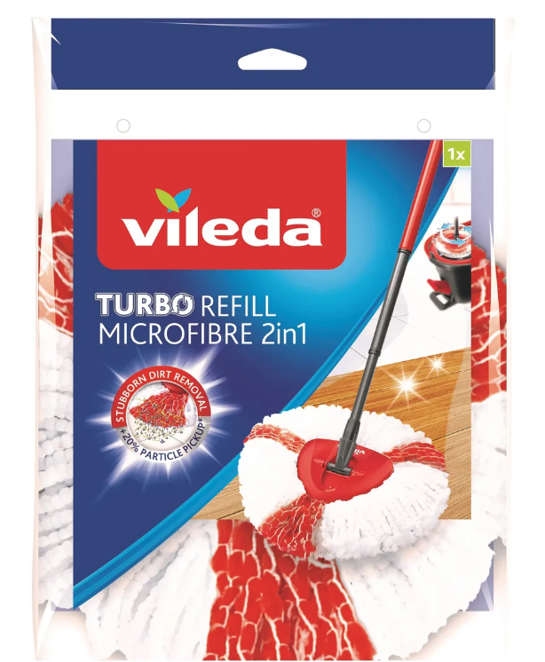 Насадка для швабры VILEDA Turbo 2в1