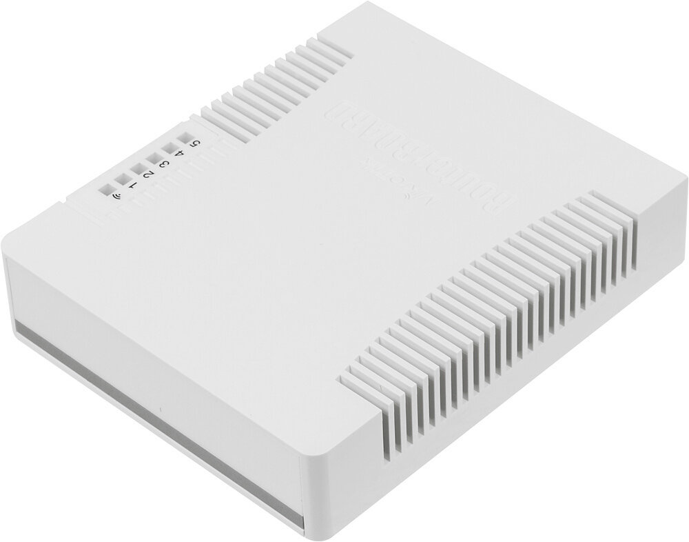 Роутер беспроводной Mikrotik RB951UI-2HND N300 10/100BASE-TX белый