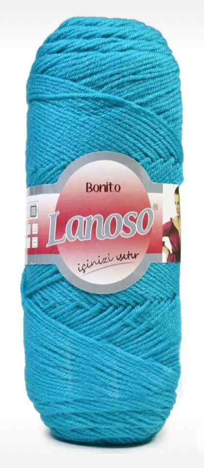 LANOSO Bonito 49%шерсть 51% акрил;100 гр-300м(1 моток)