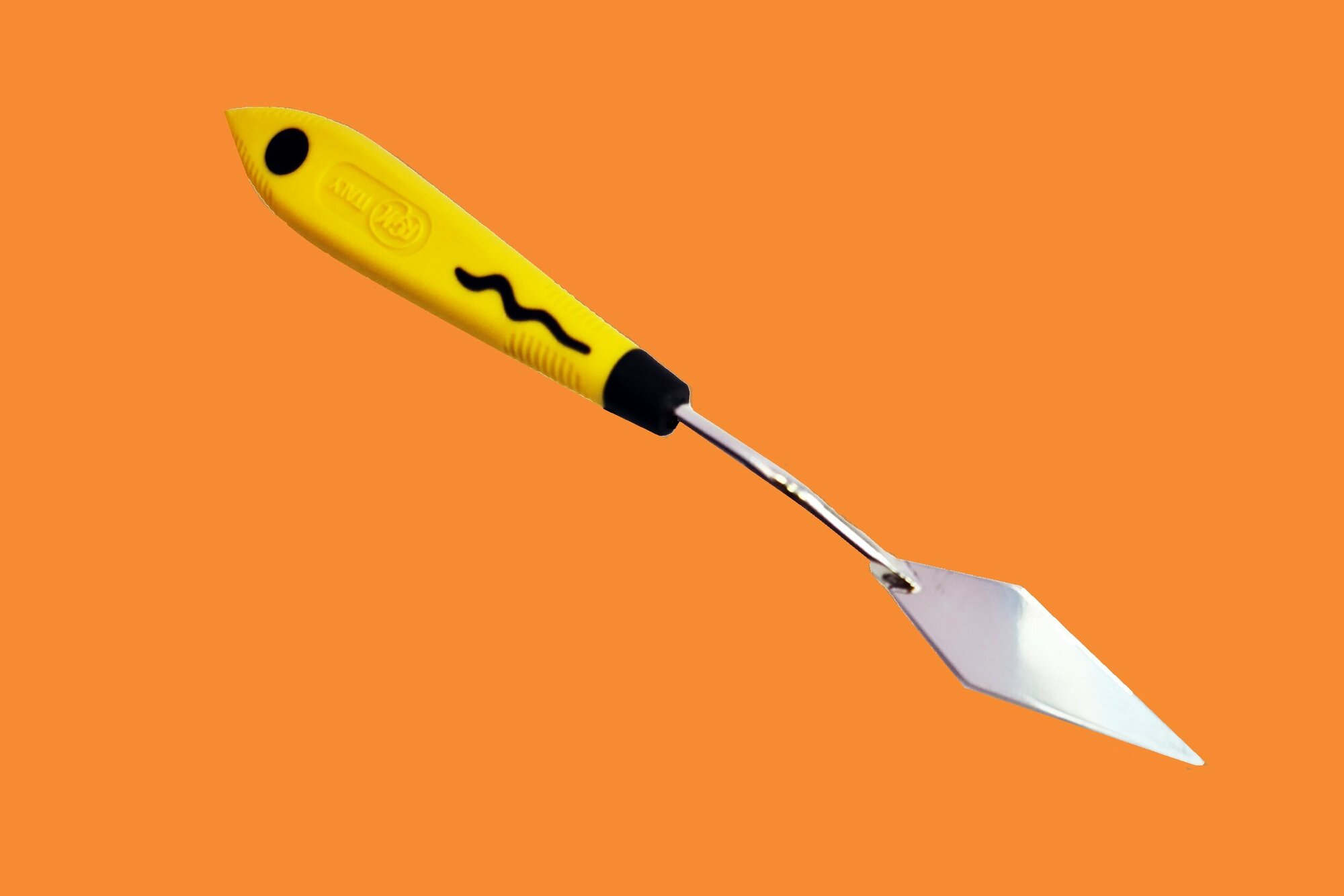 Мастихин с желтой ручкой