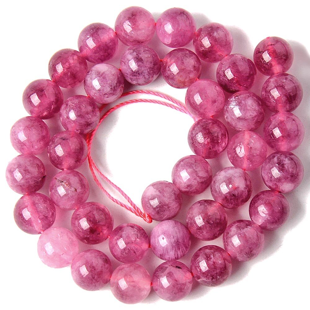 Натуральная бусина Турмалин 0003959 шарик 10 мм, цена за 4 шт.