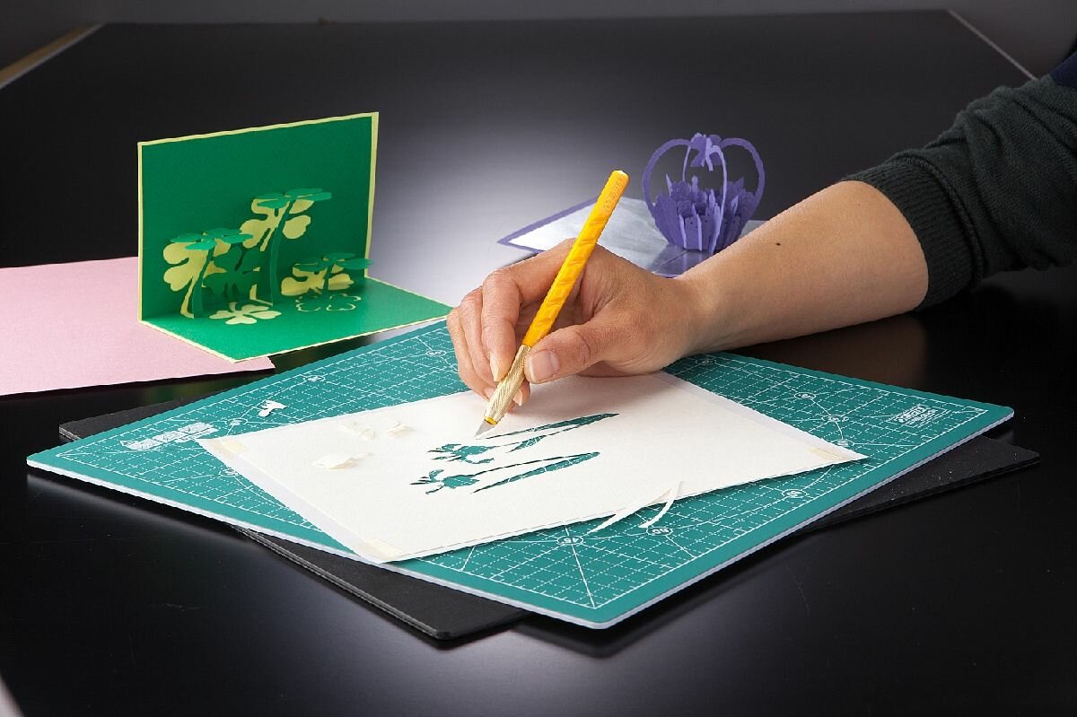 Нож OLFA с перовым лезвием 6 мм (OL-AK-1 5B)