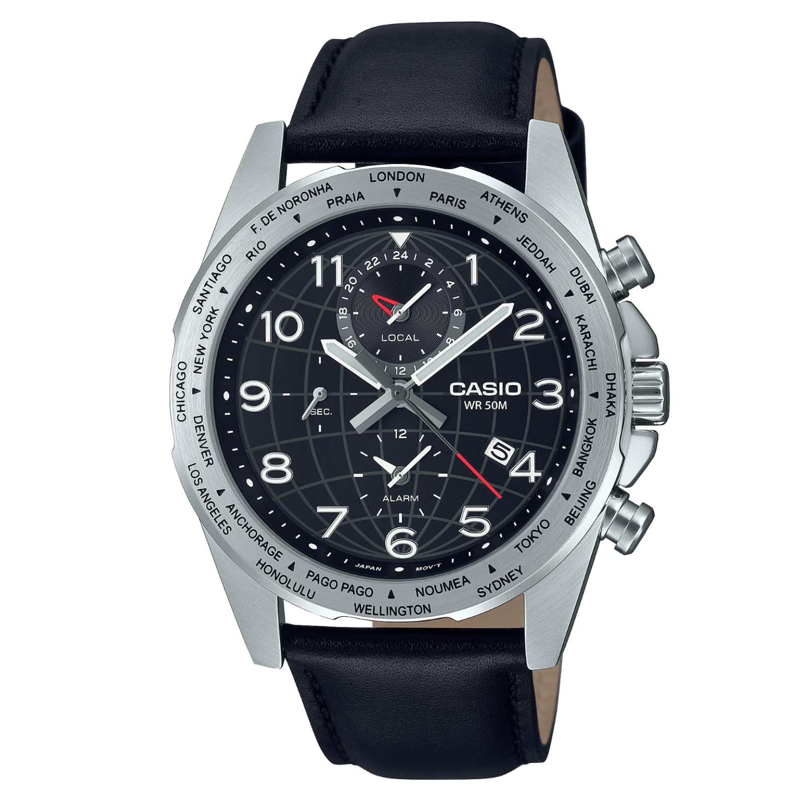 Наручные часы CASIO Standard, черный/серебристый — фото 1
