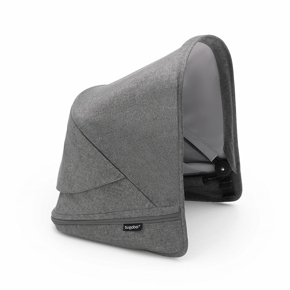 Капюшон для коляски Bugaboo Donkey 5 Sun Canopy, цвет Grey Melange (Серый меланж), артикул производителя 100003002