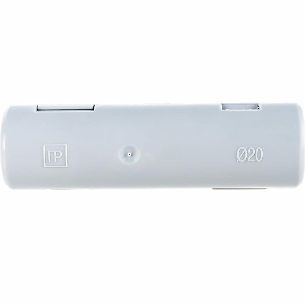 Атмосферостойкая разборная муфта Промрукав d20 мм серая 70шт PR13.0410